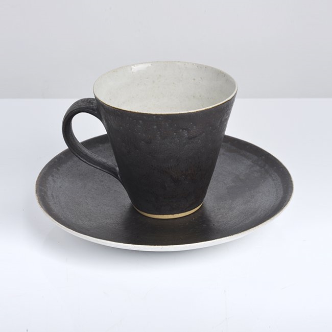 Lucie Rie | Set of Six Coffee Cups and Saucers (Circa 1960) | MutualArt