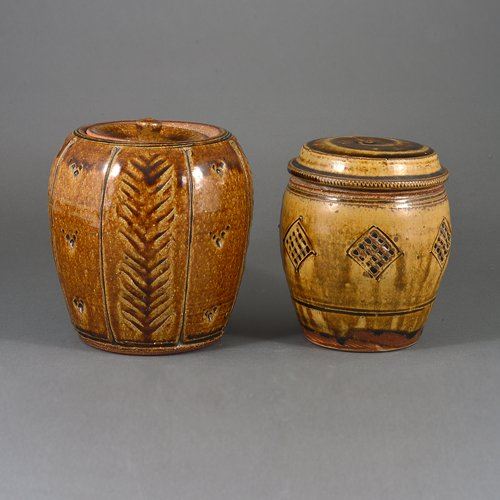 Mike Dodd | Two lidded Jars | MutualArt