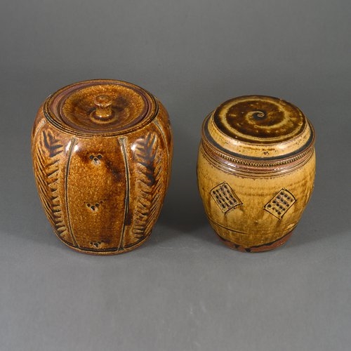 Mike Dodd | Two lidded Jars | MutualArt