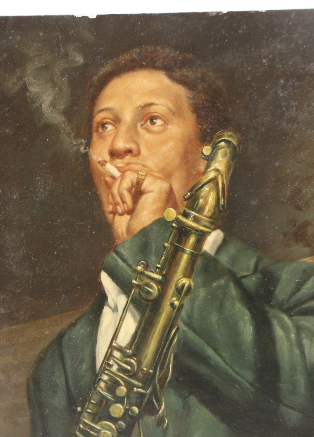 N. Bingham | Dexter Gordon and Sonny Rollins | MutualArt