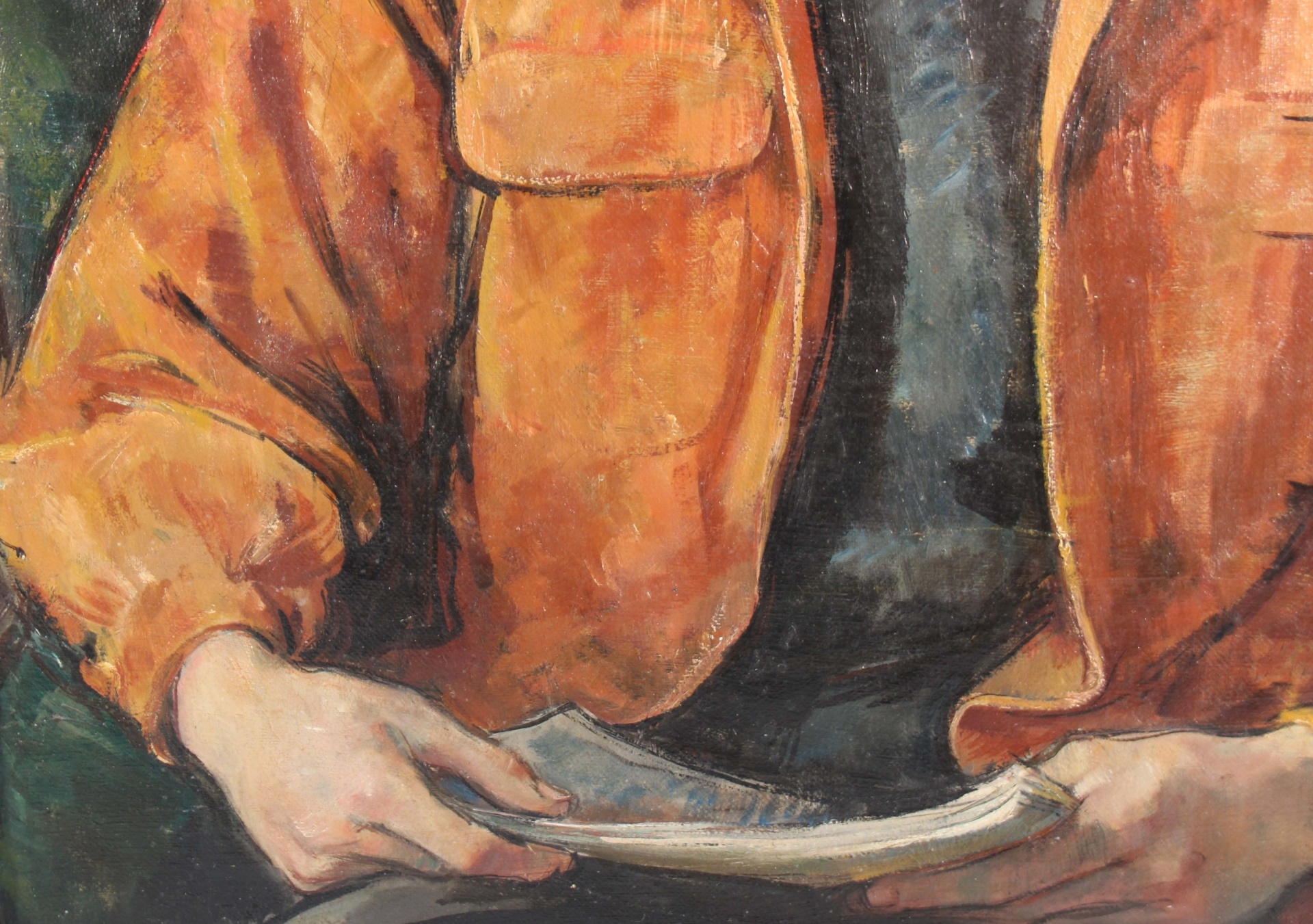 Maurice Grosser | Portrait of Albert Samuelson (1955) | MutualArt