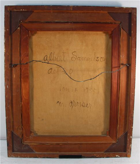 Maurice Grosser | Portrait of Albert Samuelson (1955) | MutualArt