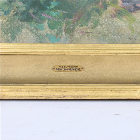 Adam Emory Albright | The Butterfly (Early 20th Century) | MutualArt