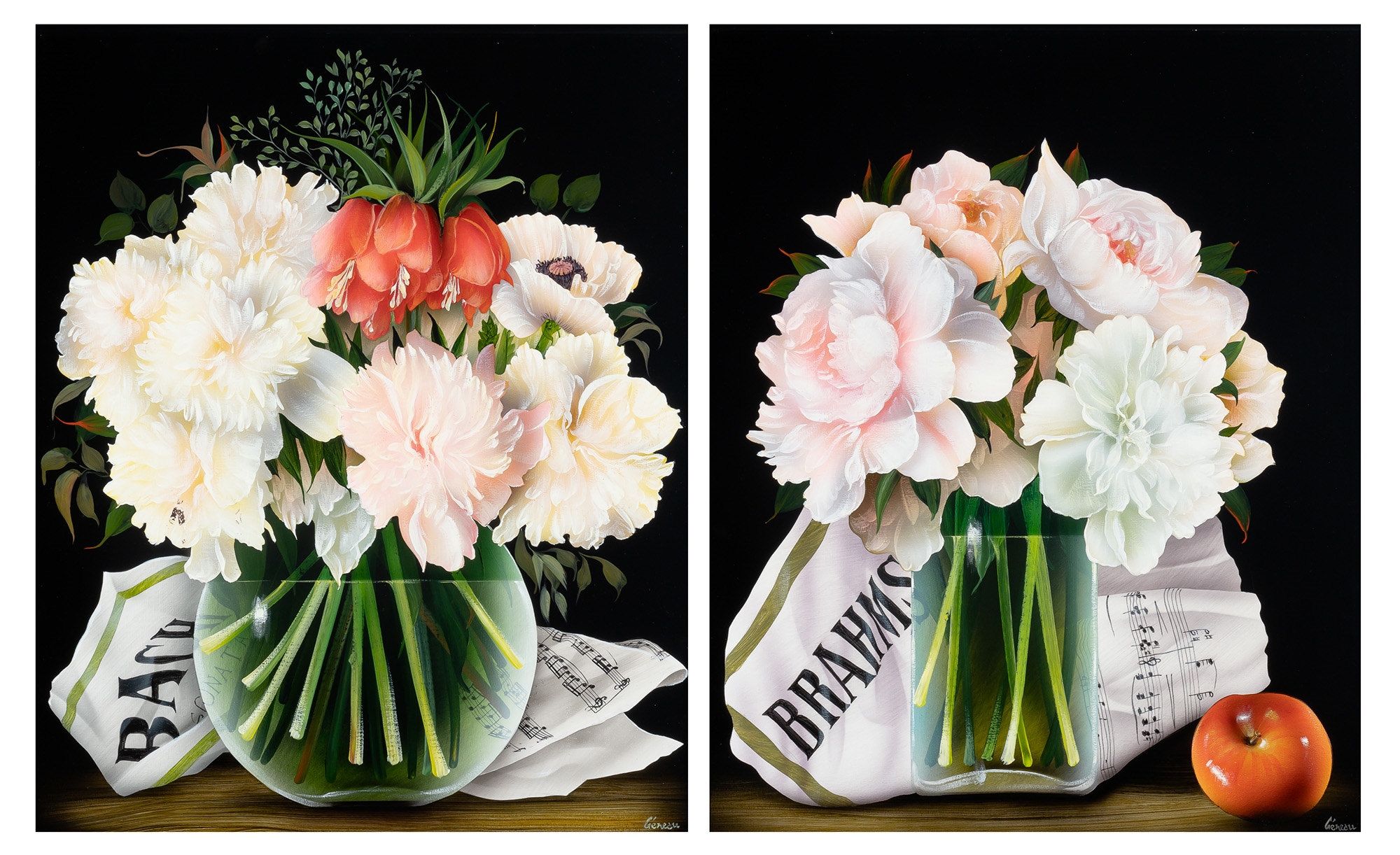 Alain Geneau | Bach au Fritillaire and Une Pomme Pour Brahms (1935 ...