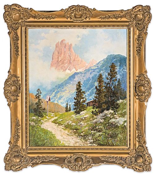 Fritz Paplham | Hegyvidéki táj | MutualArt