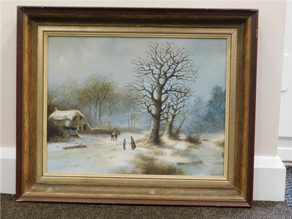 Max Brandrett | Winter scene | MutualArt