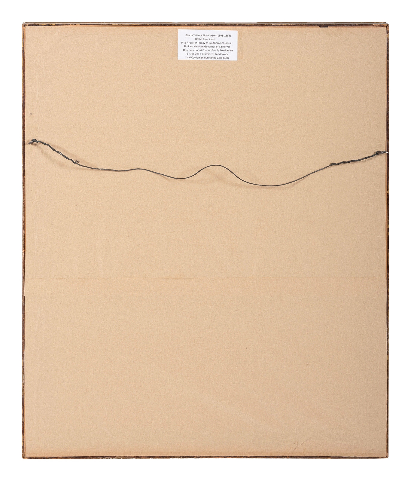 American School, 18th Century | Portrait of Ysidora Pico Forster ...