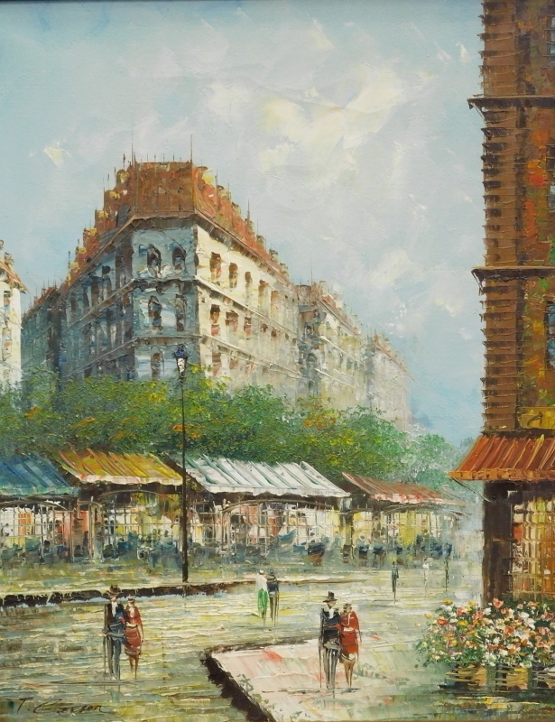 T. Carson | Paris street scene | MutualArt