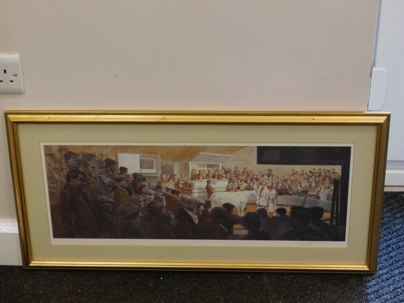 William Geldart | Cattle auction | MutualArt