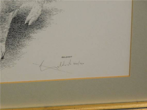 William Geldart | Pig and butterfly | MutualArt