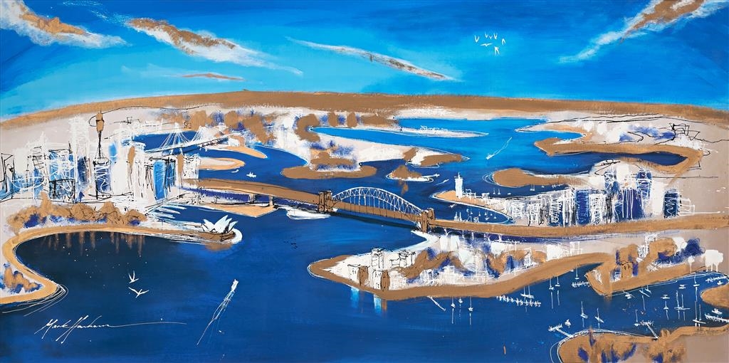 Mark Hanham | Aerial View of Sydney Harbour | MutualArt