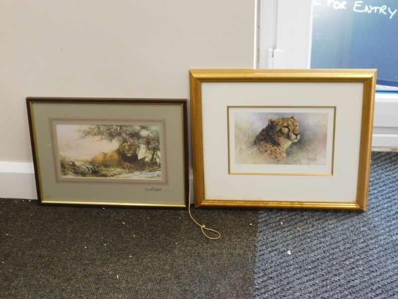 David Shepherd | Lion in the Undergrowth | MutualArt