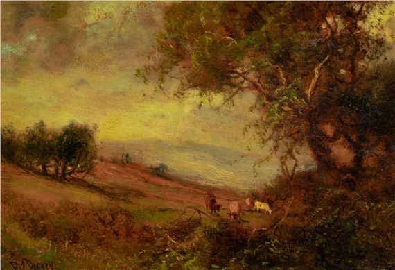 Patrick Vincent Berry | Landscape with Cows | MutualArt