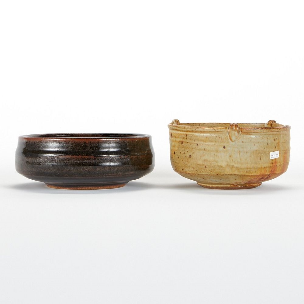 Warren MacKenzie | Two Large Warren MacKenzie Bowls | MutualArt