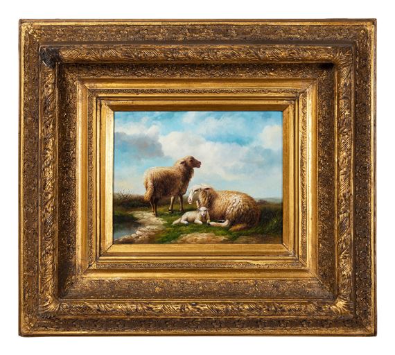 English School, 19th Century | Recumbent Sheep | MutualArt