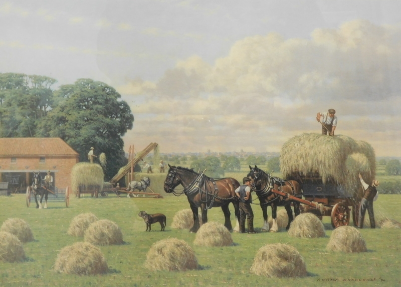 Robin Wheeldon | Haymaking | MutualArt