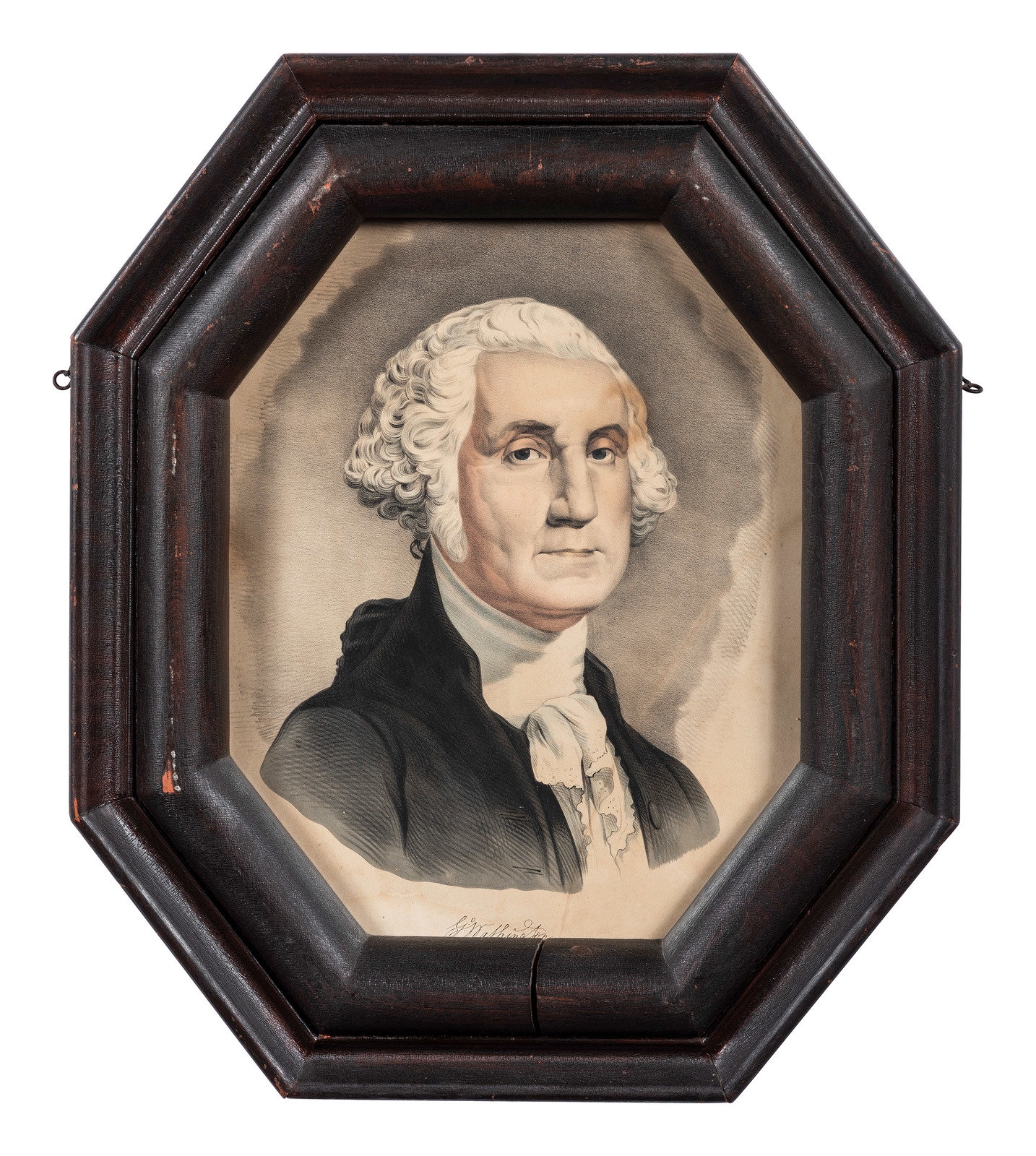 Currier & Ives | A Pair of Pendant Currier & Ives Hand Colored ...