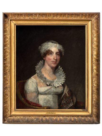 Gilbert Stuart | Portrait of Mrs. Isaac Chauncey | MutualArt