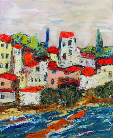 Jean Sardi | Champs de lavande à Aurel | MutualArt