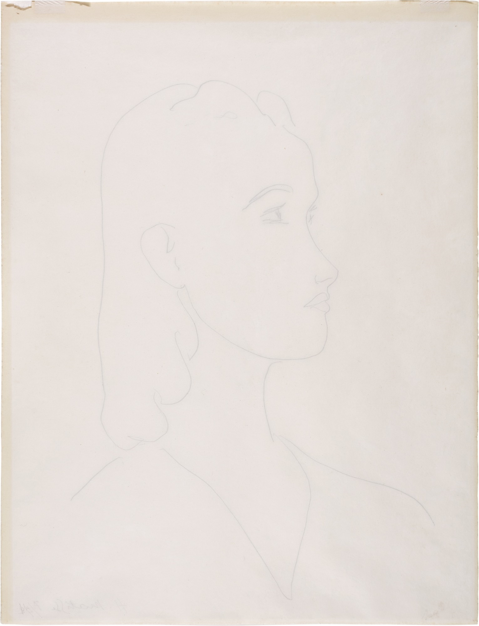 Henri Matisse | Portrait de Simone Monette Vincent (1942) | MutualArt