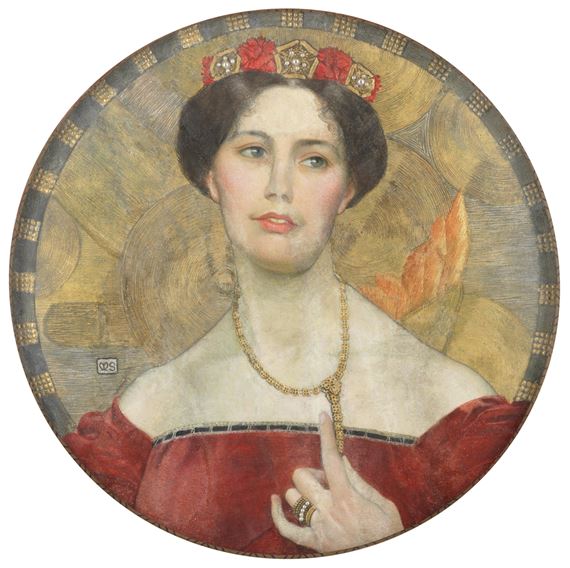 Marianne Stokes | Portrait of Lady Northbourne | MutualArt