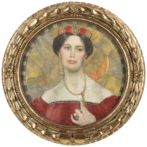 Marianne Stokes | Portrait of Lady Northbourne | MutualArt