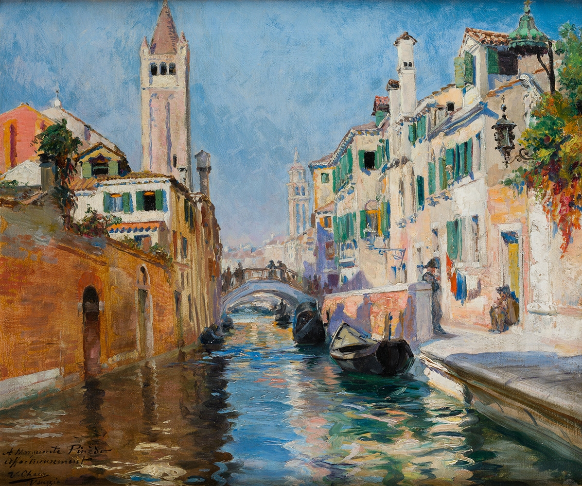 Ulpiano Checa Sanz | Canal Veneciano | MutualArt