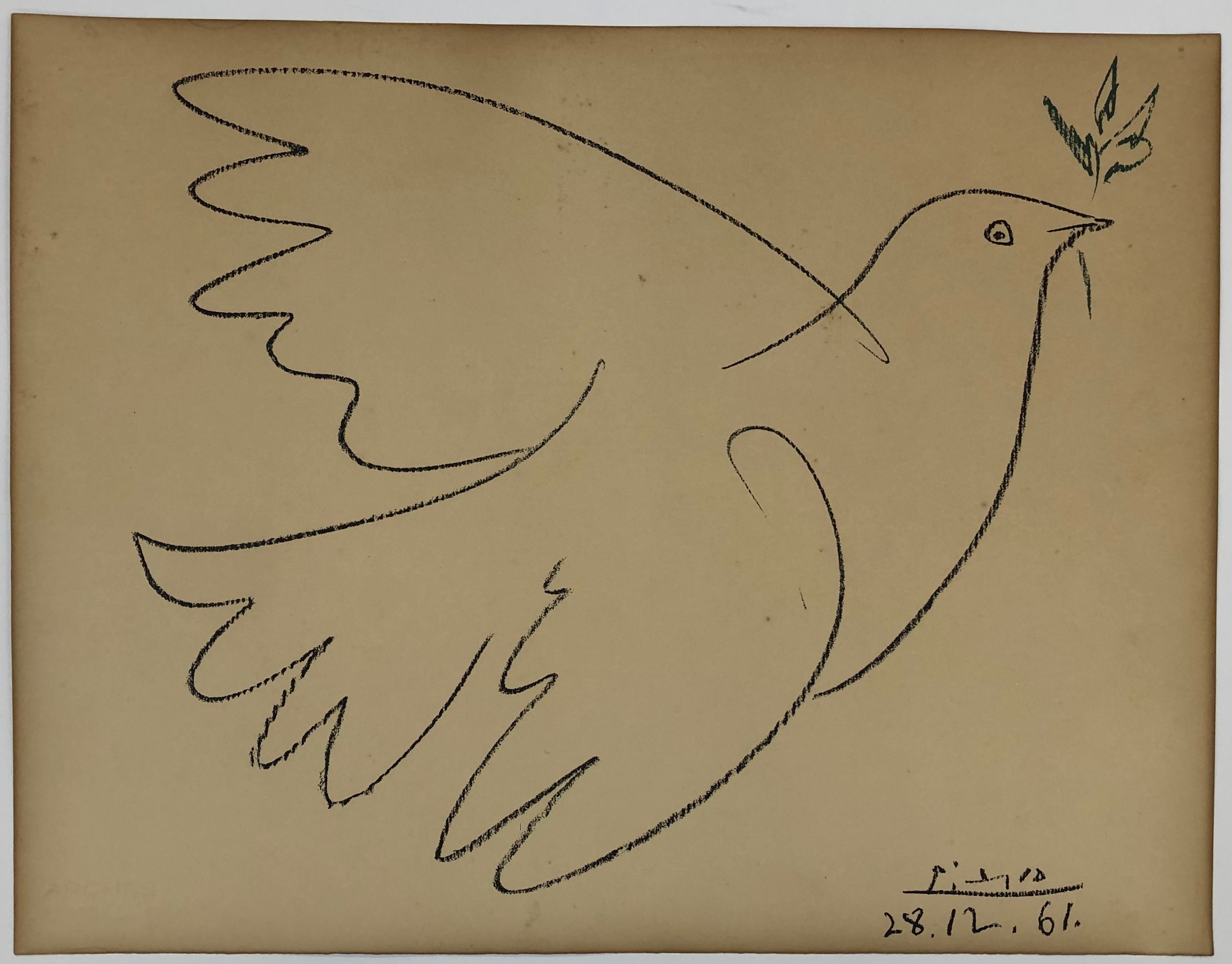 Pablo Picasso | Colombe (1961) | MutualArt