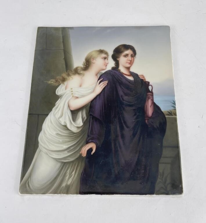 Emil Teschendorff | Antigone and Ismene | MutualArt