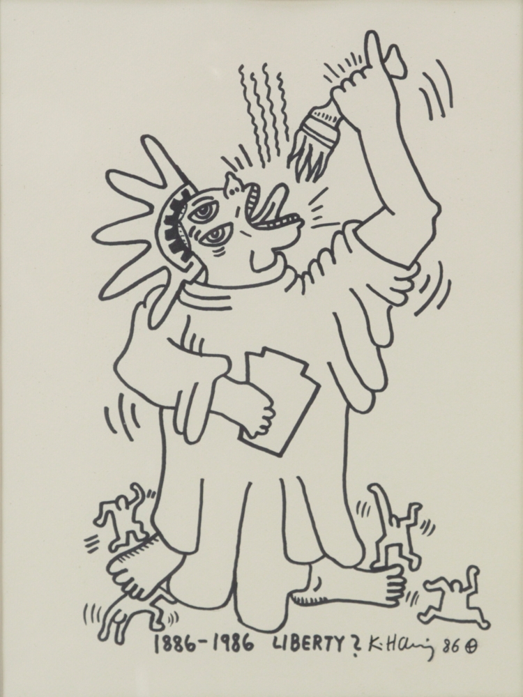 Keith Haring | Liberty | MutualArt