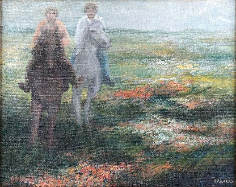 Monique Mercier | La chevauchée (1983) | MutualArt