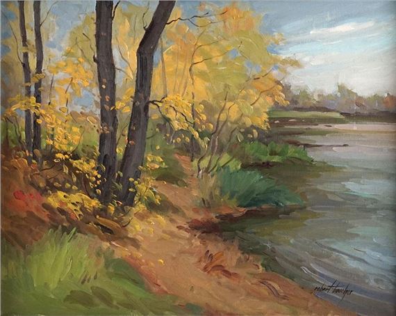Robert Boucher | Untitled - Autumn Landscape | MutualArt