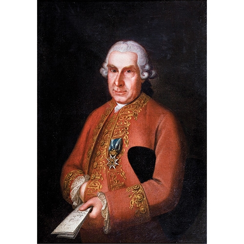 Joaquin Inza | Retrato de José Galvez, marqués de Sonora y presidente ...