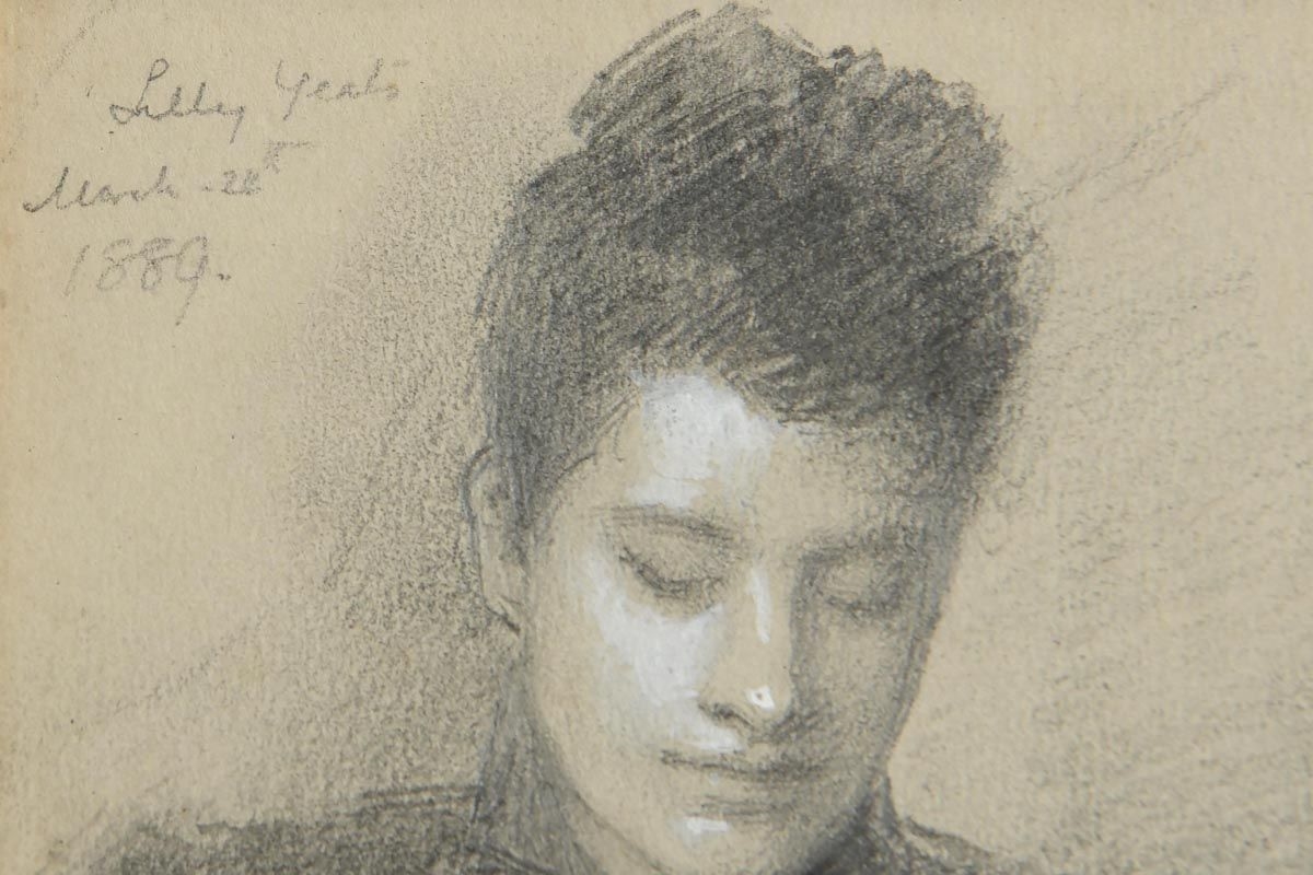 John Butler Yeats | Lily Yeats (1889) | MutualArt