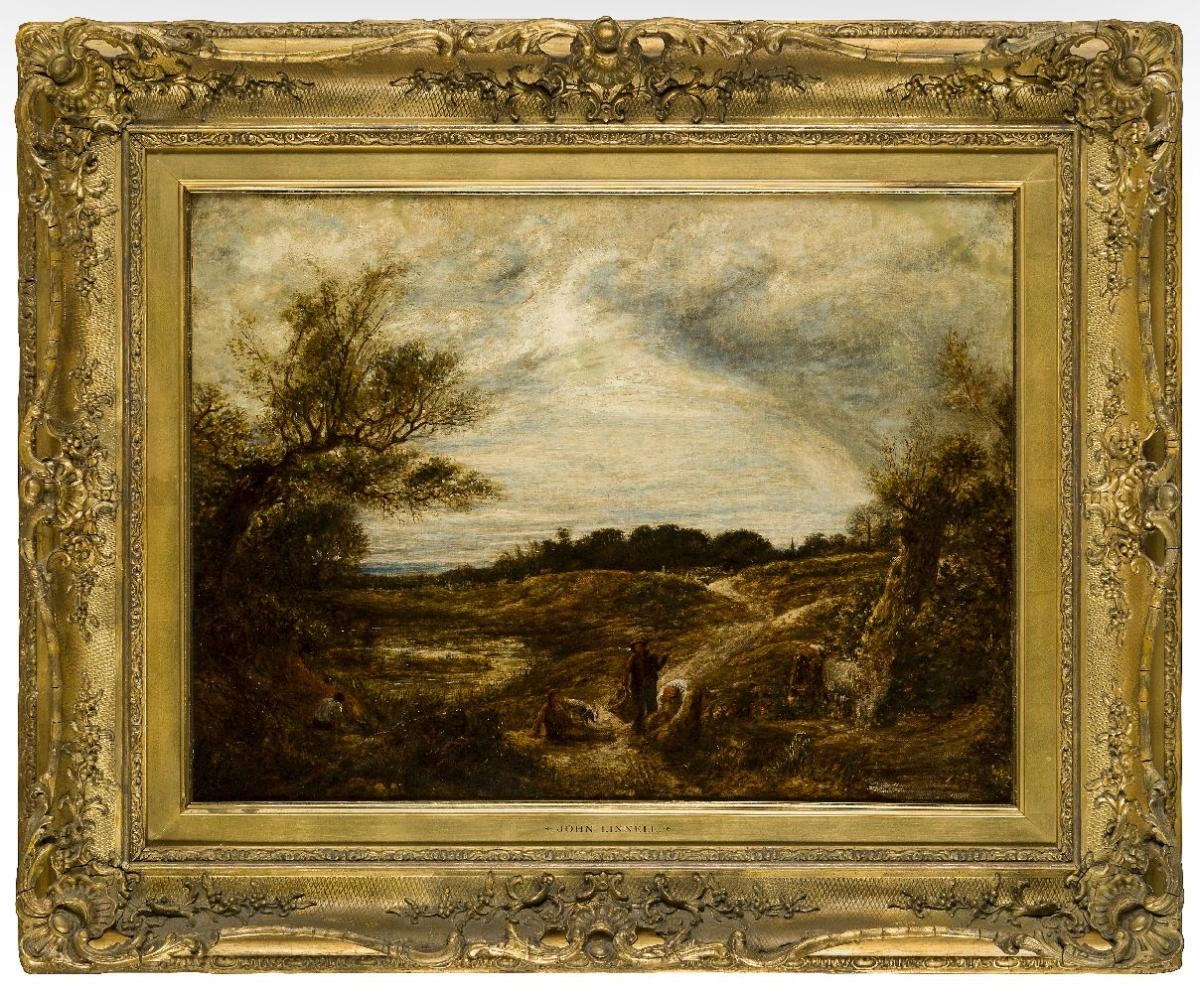 John Linnell the Elder | Landscape with figures | MutualArt