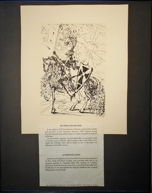 Salvador Dalí | El Cid | MutualArt