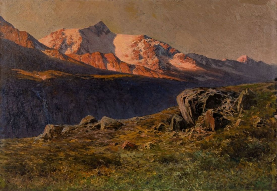 Georg Hermann Engelhardt | Gebirgslandschaft | MutualArt