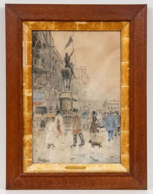 Félix Jansé | Place des Pyramides | MutualArt