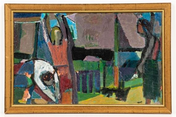 Hermann Wolf | 5 Artworks at Auction | MutualArt