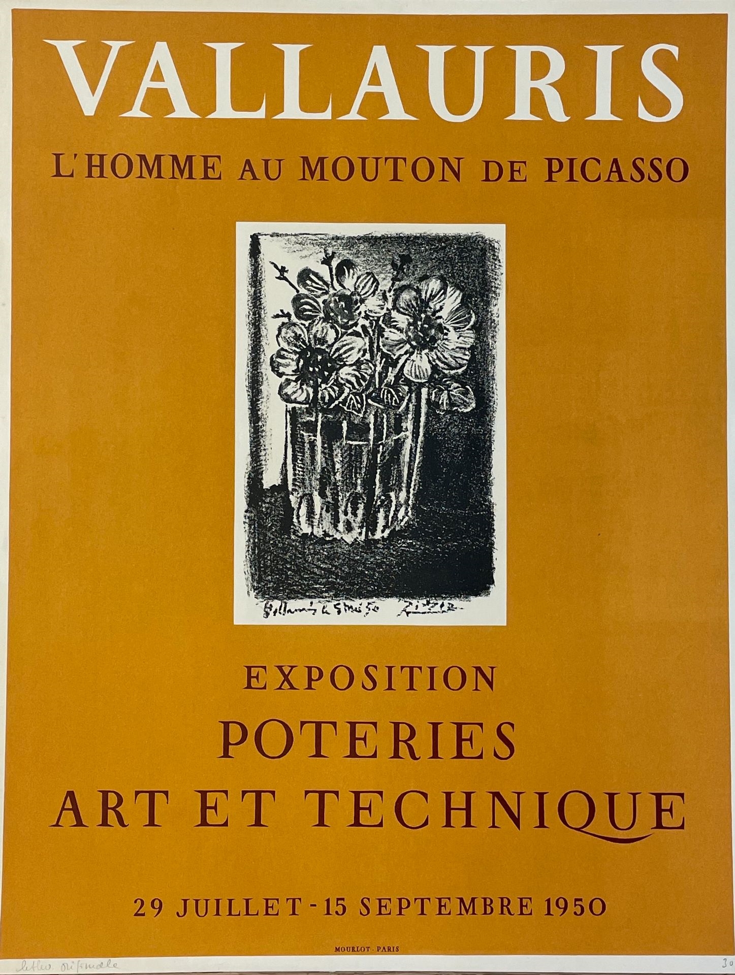 Pablo Picasso | Picasso's Man with a Sheep (1950) | MutualArt