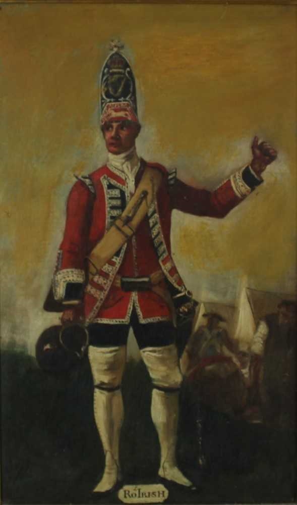 David Morier | a solider of the 18th Royal Regiment of Foot | MutualArt