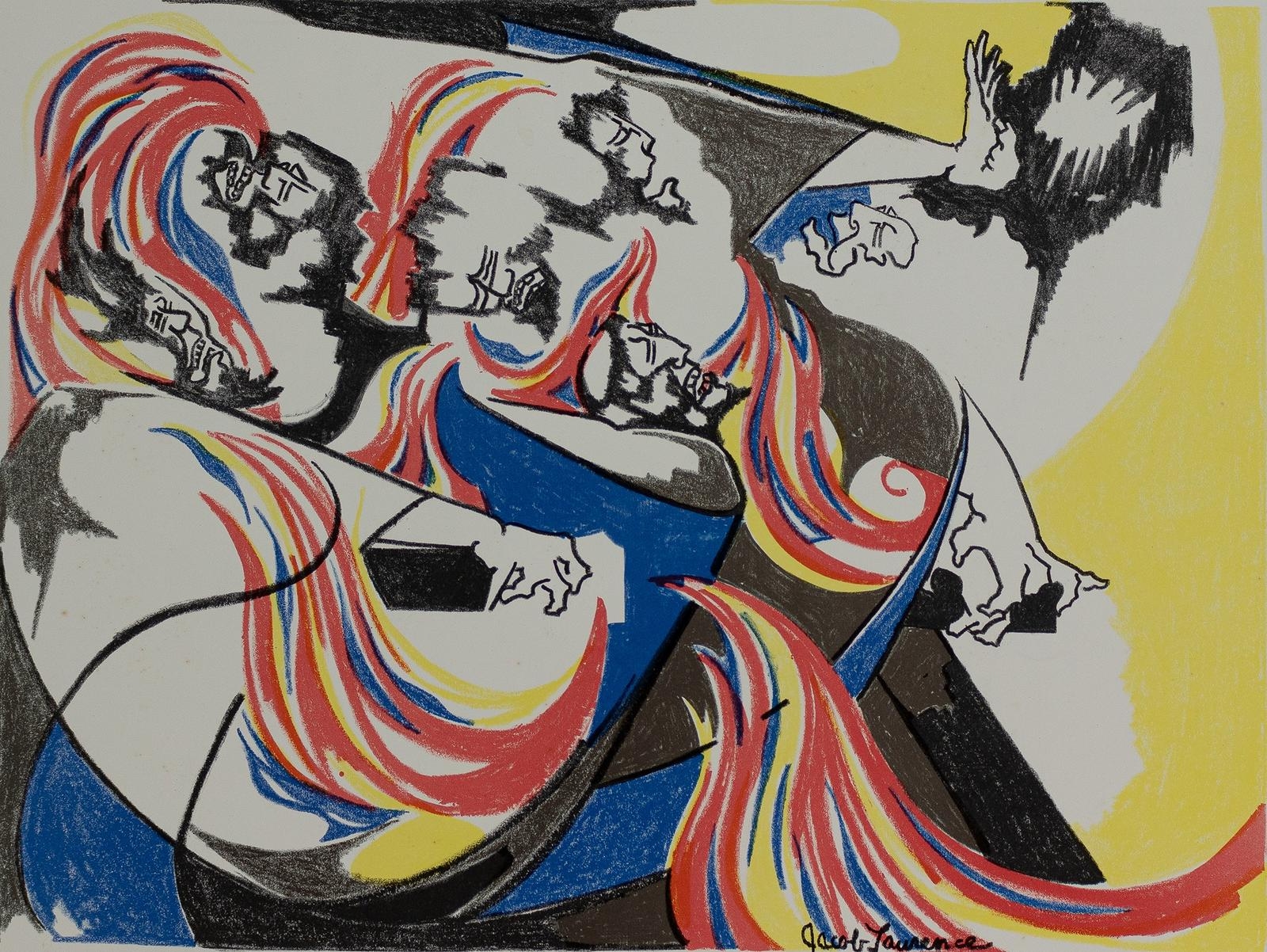 Jacob Lawrence | Pentecost (1965) | MutualArt