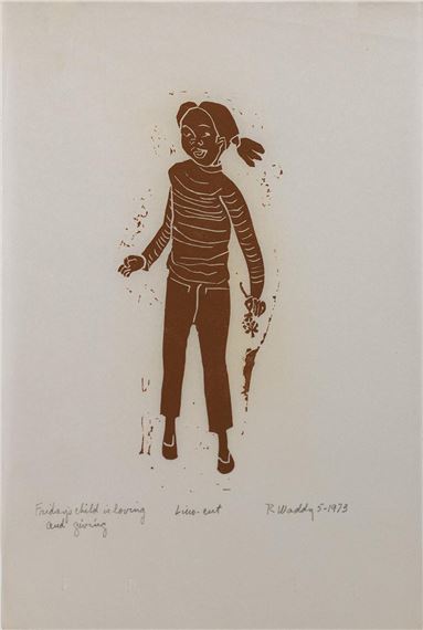 Ruth Gilliam‏ Waddy | The Children (1973) | MutualArt