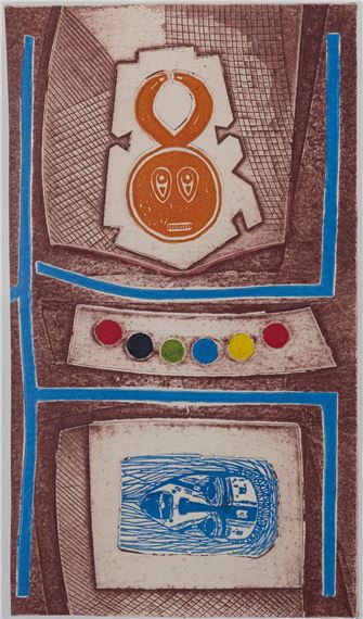 Nathaniel Bustion | Mask Series II (1983) | MutualArt