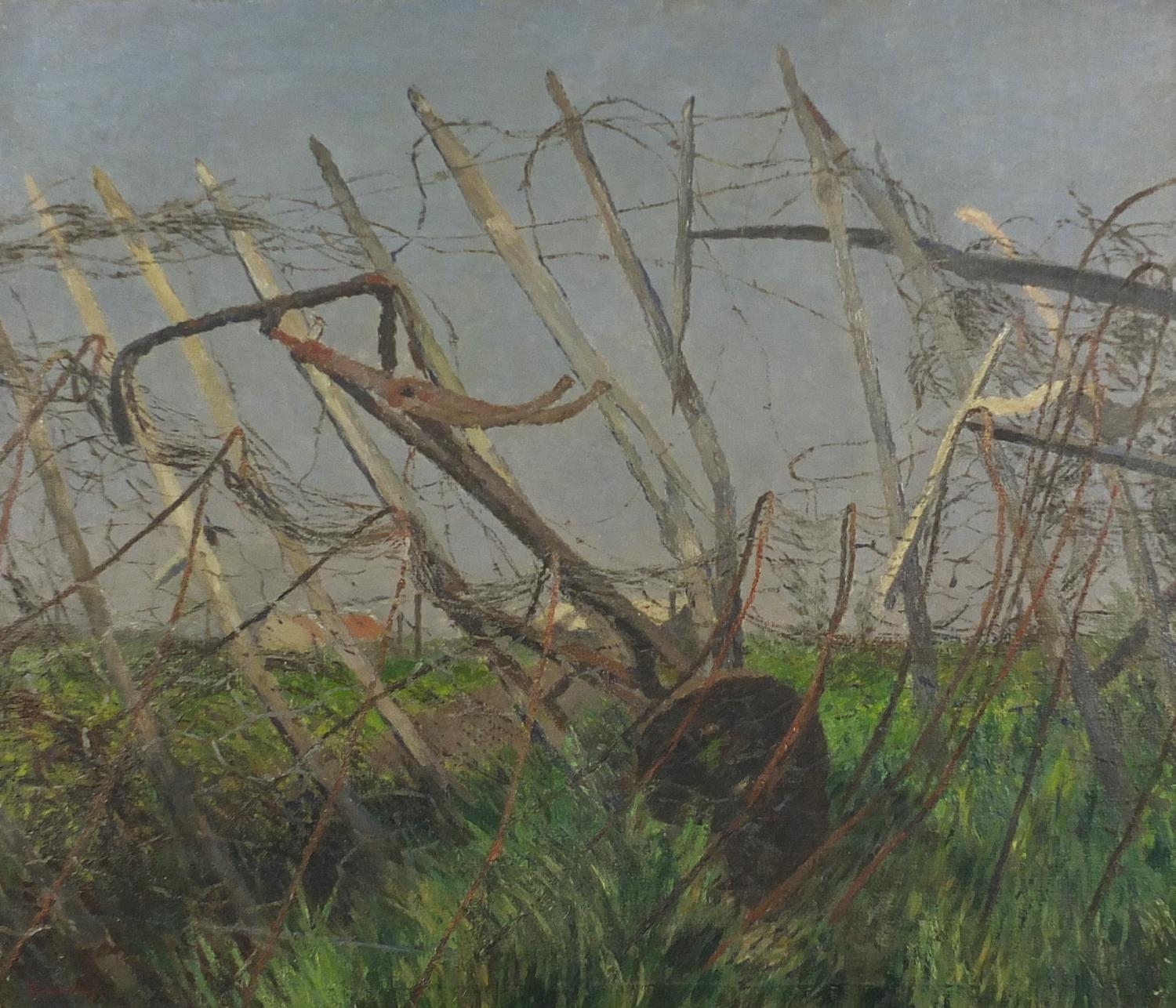 Christopher Sanders | Remains of a bicycle | MutualArt