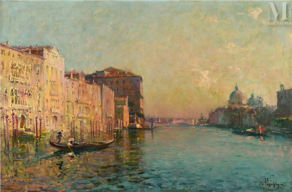 Antoine Ponchin | Le Grand Canal à Venise | MutualArt