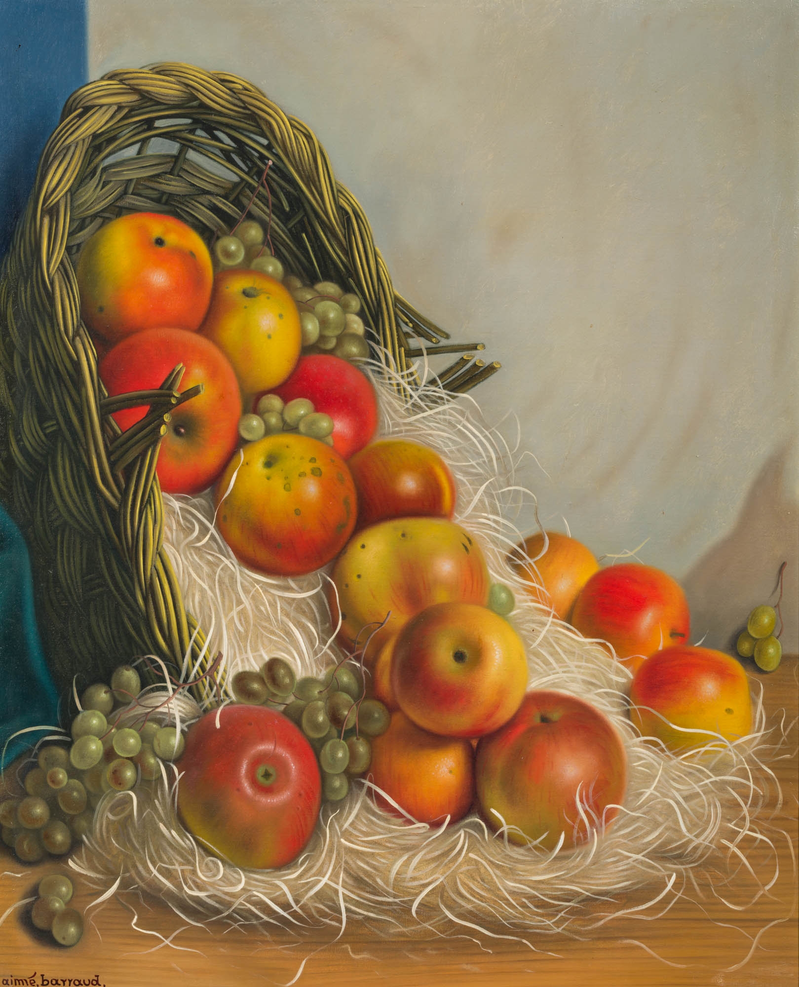 Aime Barraud | Pommes et raisins | MutualArt