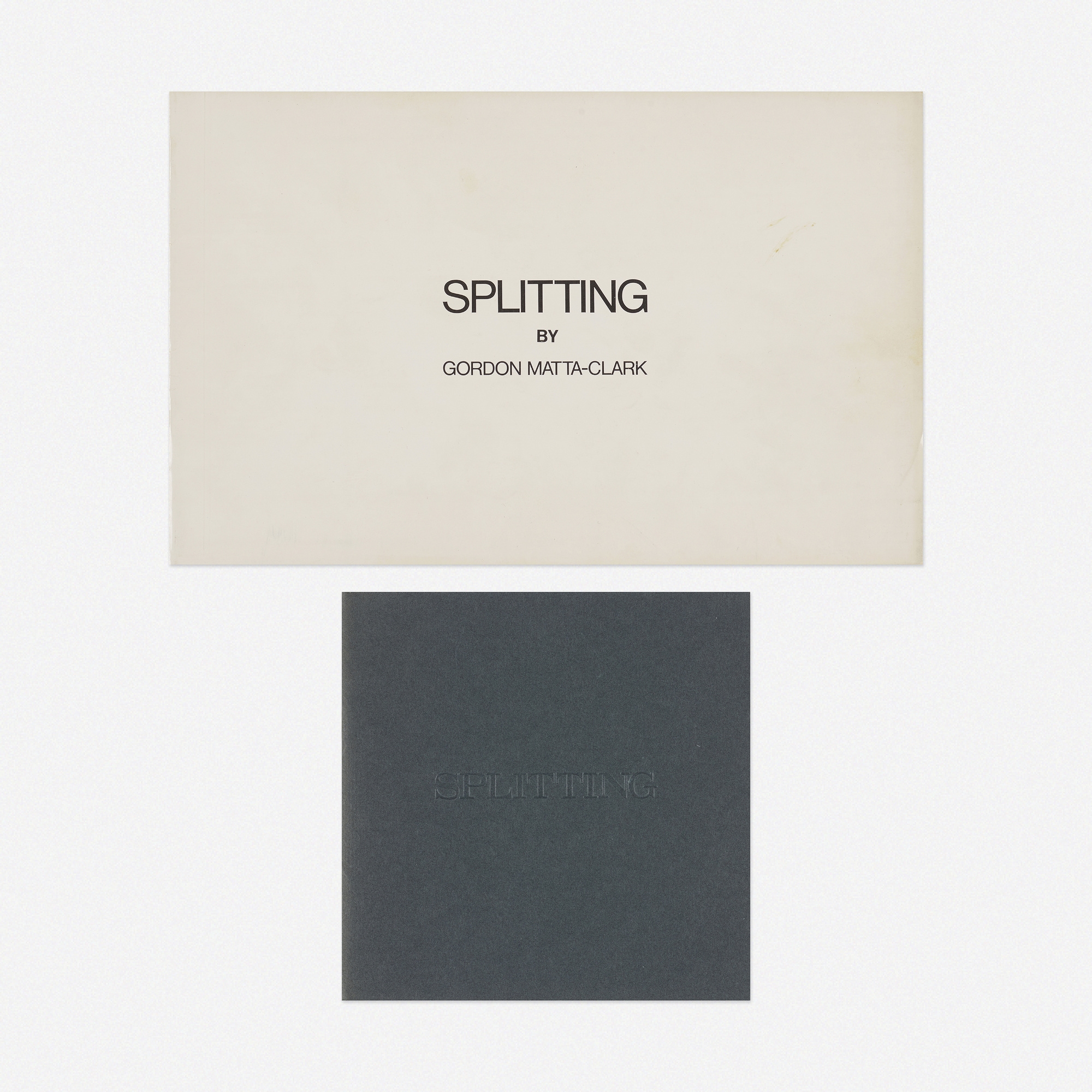 Gordon Matta-Clark | Splitting (two printings) | MutualArt