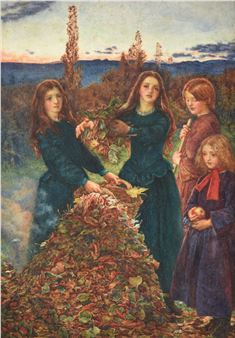 John Everett Millais | Autumn Leaves (1904 - 1905) | MutualArt