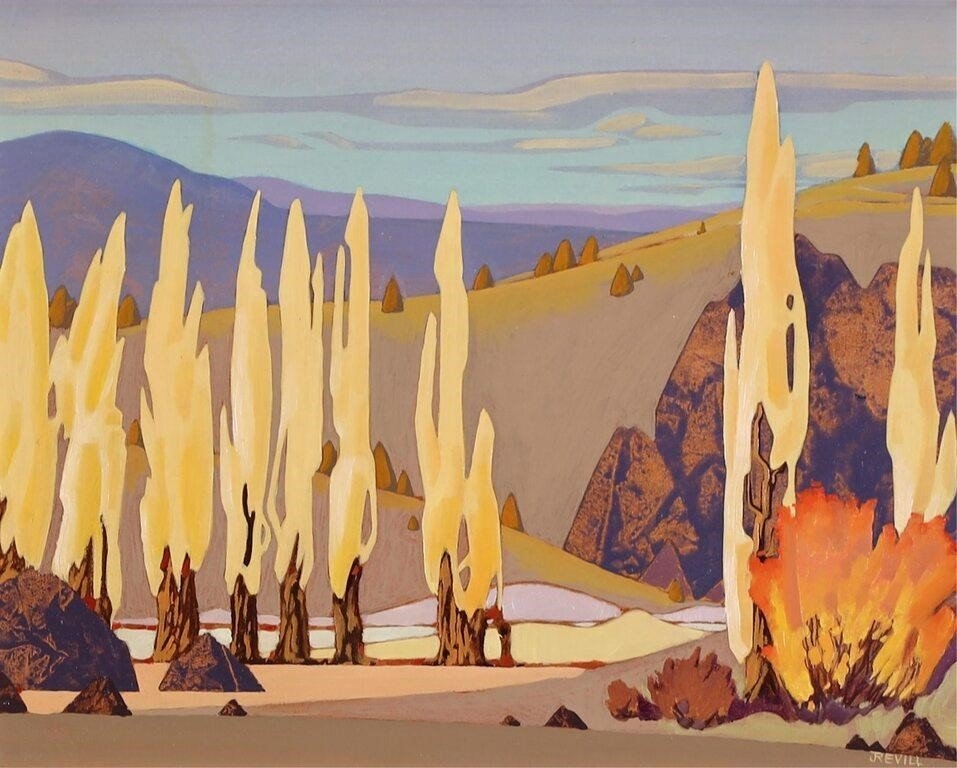 John Revill | AUTUMN'S TORCH | MutualArt